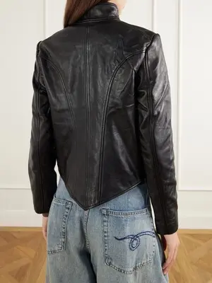 R13 Asymmetric Leather Jacket