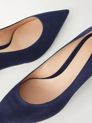GIANVITO ROSSI New Piper 45 Suede Pumps