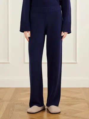 JAMES PERSE Cashmere Wide-leg Pants