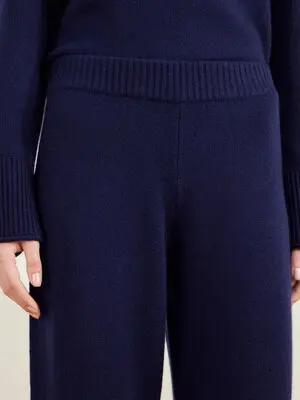 JAMES PERSE Cashmere Wide-leg Pants