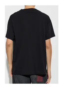 Palm Angels Brushed Palm Tree Crewneck T-shirt