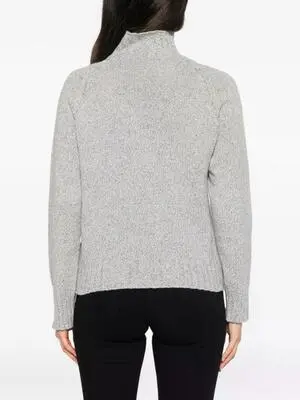 ZANETTI High-neck Raglan-sleeve Sweater