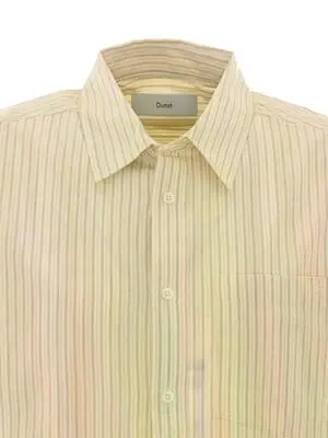 DUNST Striped Cotton Shirt