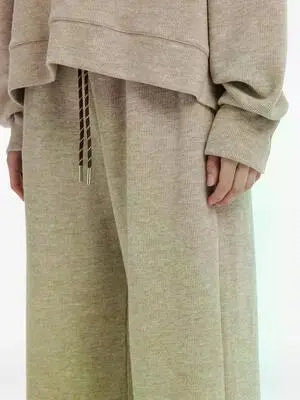 TOUT A COUP Drawstring-waist Wide-leg Track Pants