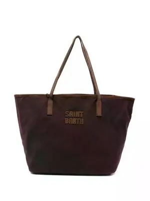 MC2 SAINT BARTH City Logo-patch Tote Bag - Red