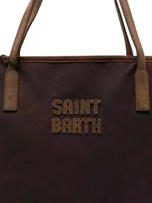 MC2 SAINT BARTH City Logo-patch Tote Bag - Red