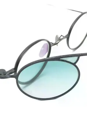 RIGARDS Ziggy Chen Clip-on Round-frame Glasses