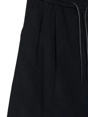 JUUN.J Ribbed Drawstring-waist Trousers
