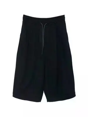 JUUN.J Ribbed Drawstring-waist Trousers - Blue