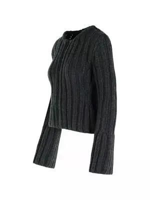 Khaite Janis Ribbed-knit Cardigan