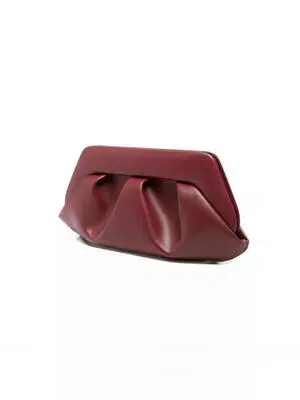 THEMOIRE Bios Ruched Shoulder Bag - Red