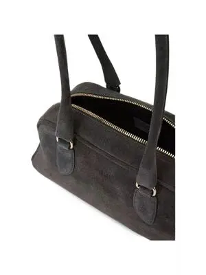 A.p.c. Paloma Suede Shoulder Bag - Grey