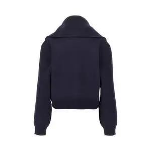 RÓHE Stretch Wool Full-zip Cardigan