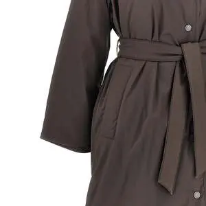 Max Mara Reversible Down Jacket With Belt