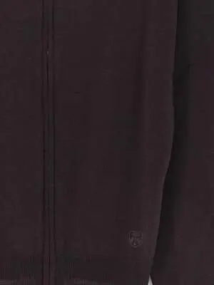 Corneliani Fullzip Wool Cardigan - Brown