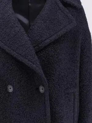 Tagliatore Sheila Alpaca And Virgin Wool Peacoat