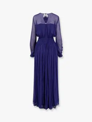 JOSEPH Silk And Viscose Blend Oliva Long Dress