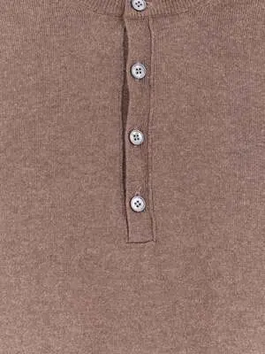 AMARANTO Wool, Cotton, And Cashmere Sweater