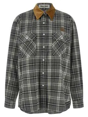 Miu Miu Check Shirt