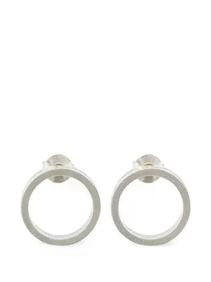 MAISON MARGIELA Numbers-engraved Hoop Earrings