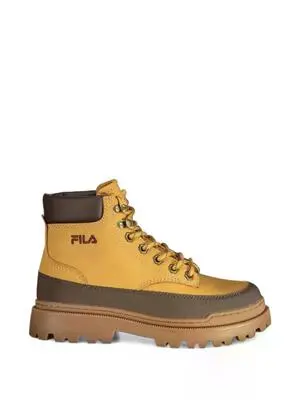 FILA Lace-up Ankle Boots - Yellow