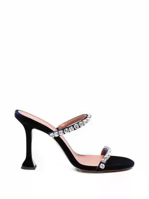 Amina Muaddi Gigi Heeled Sandals