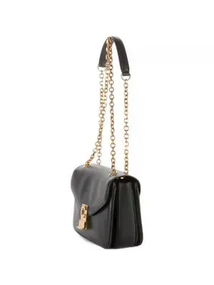 Celine C Chain Flap Leather Shoulder Bag