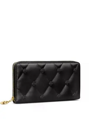 Tory Burch Bunny Knot Zip Continental Wallet - Black