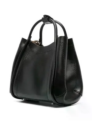 Max Mara Extra-small Leather Marine Bag - Black