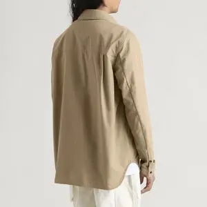 Moncler Brushed Cotton Cargo Shirt