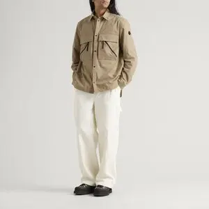 Moncler Brushed Cotton Cargo Shirt