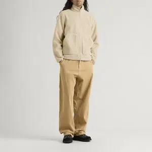 Moncler Zip Up Teddy Fleece - Beige