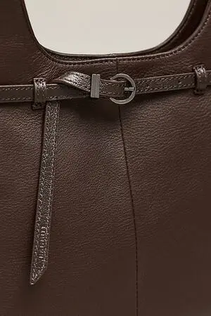 HAMMITT Tim Belted Leather Hobo Bag