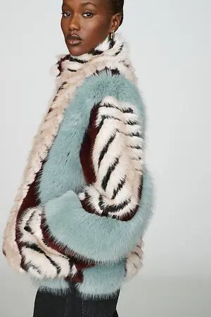 AZALEA WANG Ez Faux Fur Jacket
