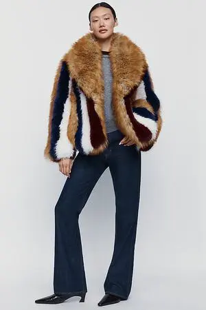 AZALEA WANG Ambria Coat Jacket - Multi