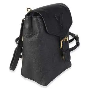 LOUIS VUITTON Giant Monogram Empreinte Tiny Backpack - Black