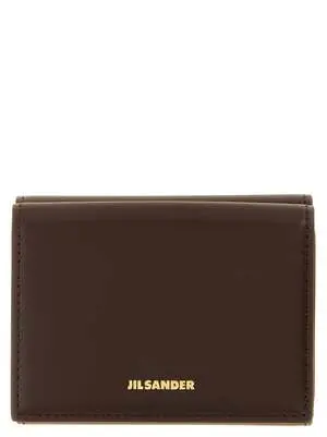 JIL SANDER Mini Leather Wallet - Brown