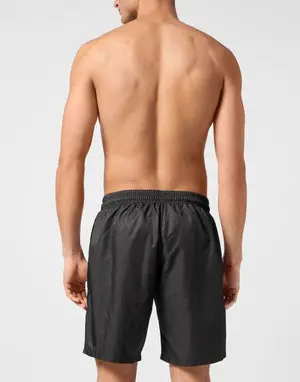 Philipp Plein Swim Boxer Skeleton - Black