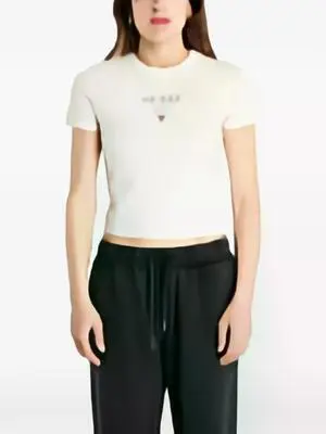 Guess Logo-print T-shirt - White