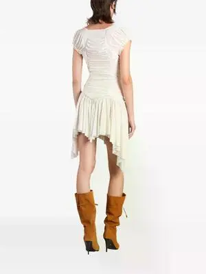 SIEDRES Penelope Ruched Cut-out Mini Dress