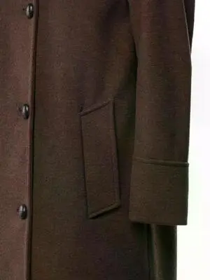 ALISHEVA Button-up Collared Coat