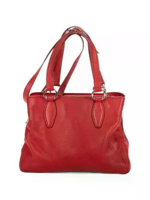 Miu Miu Logo-plaque Tote Bag