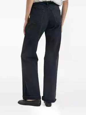 Pinko Roll-waistband Wide-leg Jeans