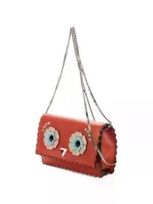 Fendi Hypnoteyes Studded Shoulder Bag