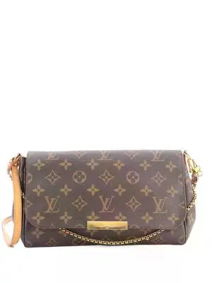 LOUIS VUITTON Favorite Handbag Monogram Canvas Mm Crossbody Bag - Brown