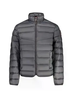 NAPAPIJRI Quilted Logo-patch Jacket - Grey