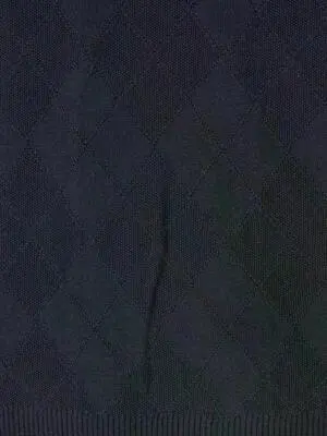 BALLANTYNE Argyle-knit Wool Sweater