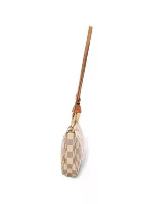 LOUIS VUITTON Pochette Accessoires Damier Azur Clutch Bag