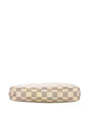 LOUIS VUITTON Pochette Accessoires Damier Azur Clutch Bag