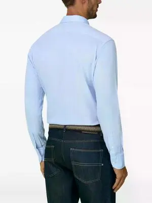 Boggi Milano Polo Shirt Mouliné Cotton Regular-fit